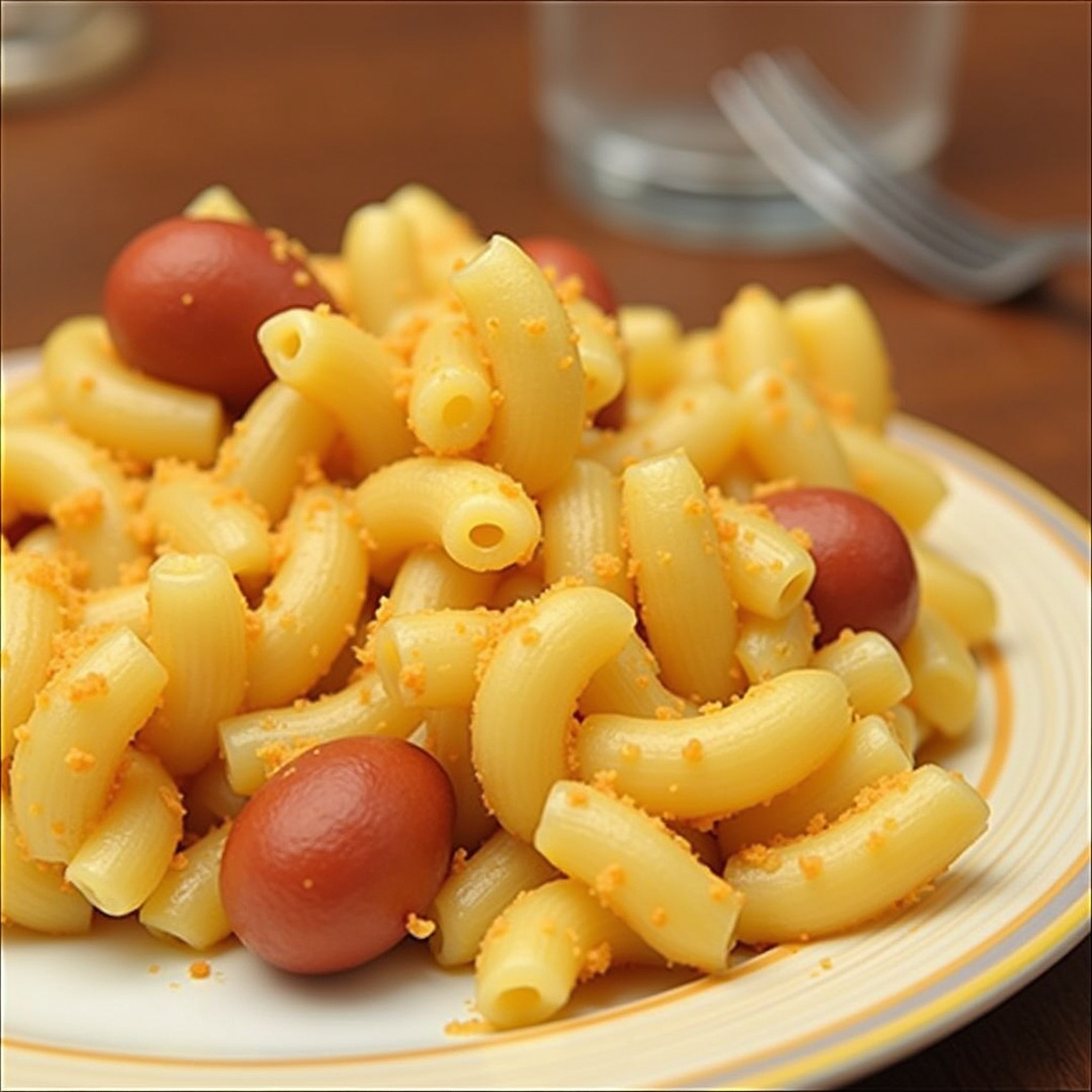 Macaroni and Hot Dog Stove Top Casserole (recipe and tips)