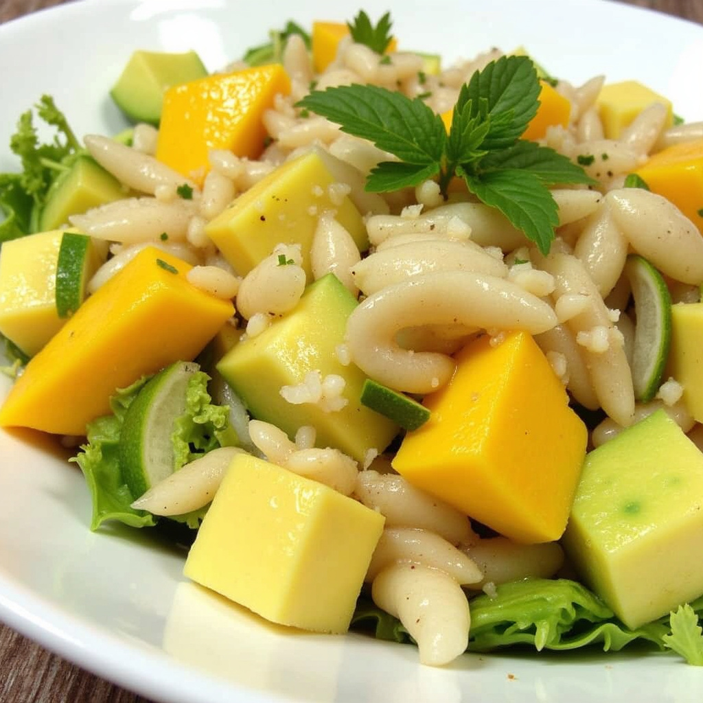 Ensalada de Mango y Jícama con Aderezo de Jengibre y Lima (Receta y ...