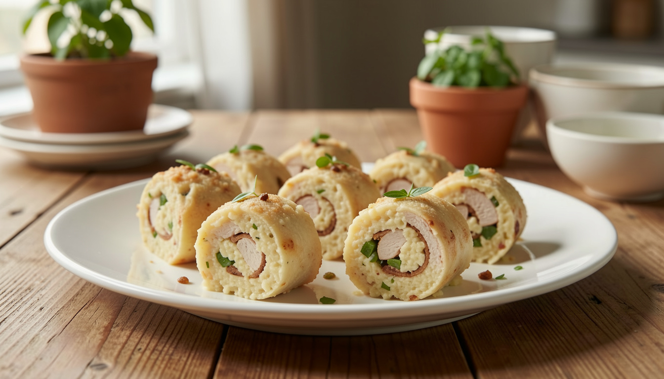 Mashed Potato Chicken Roll-Ups (recipe and tips)