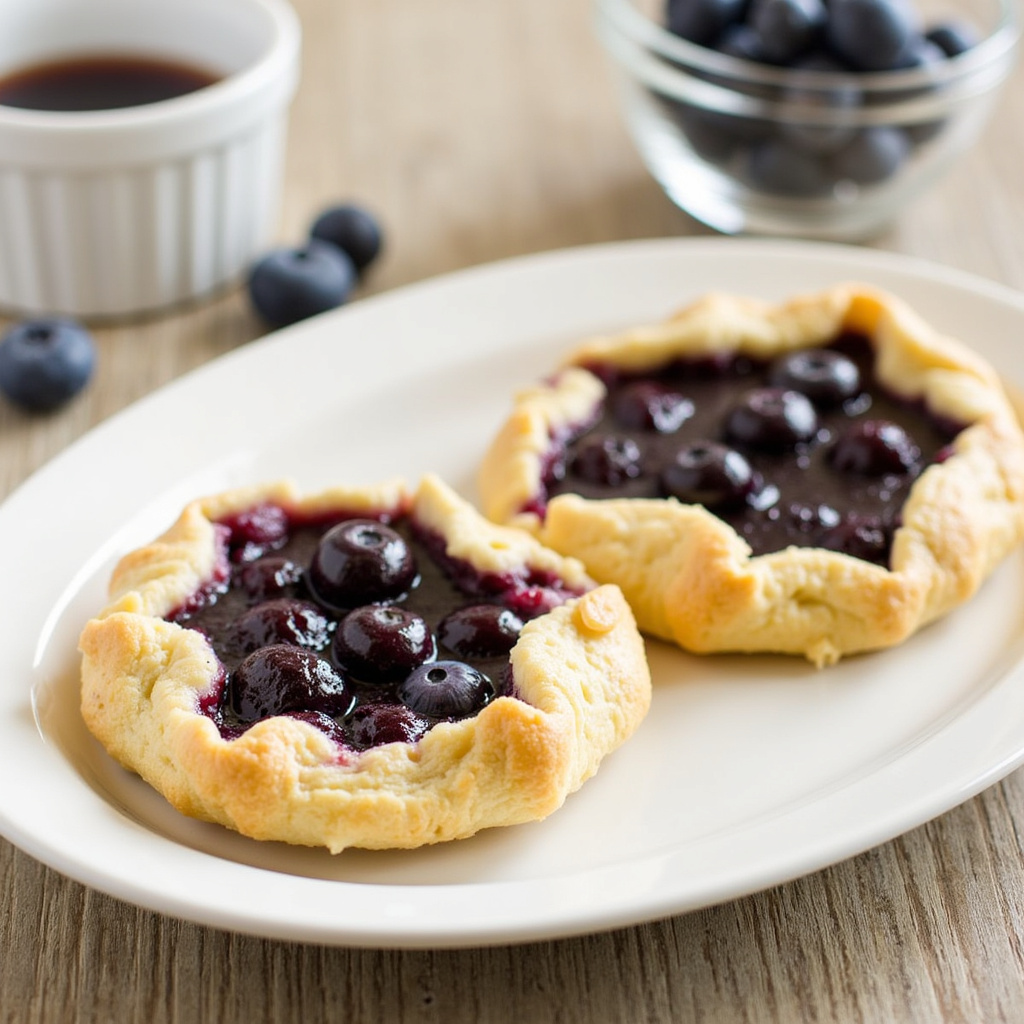 Mini Blueberry Galettes (recipe and tips)