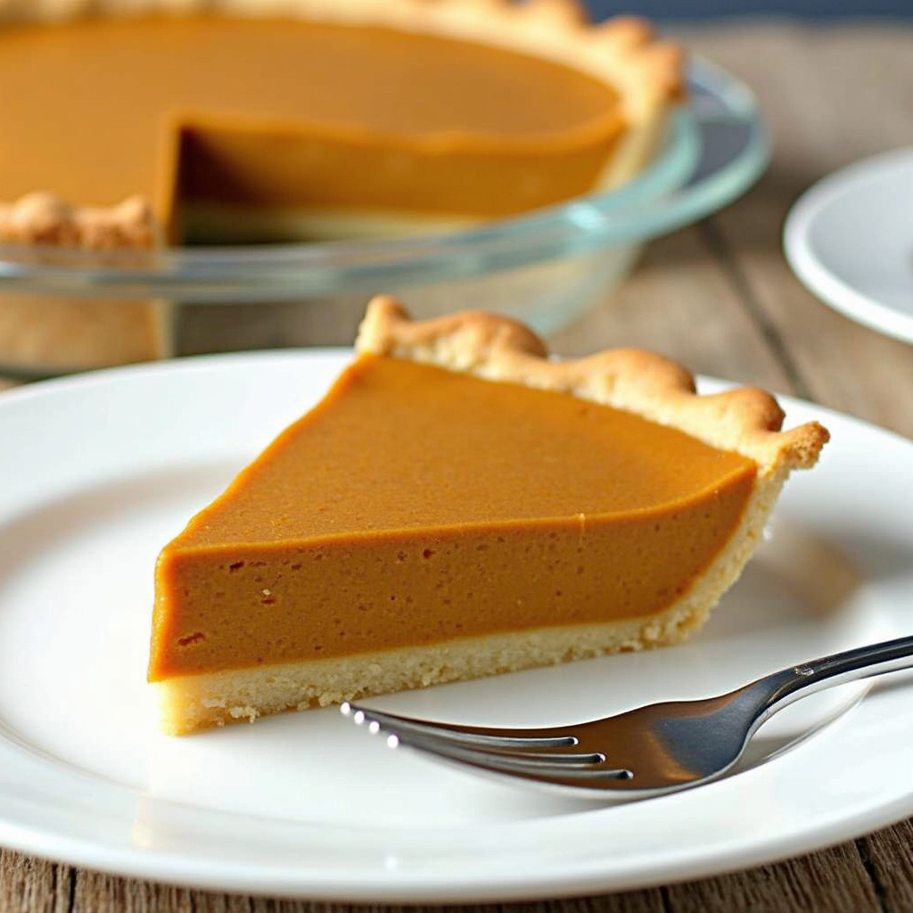 Pumpkin Molasses Pie