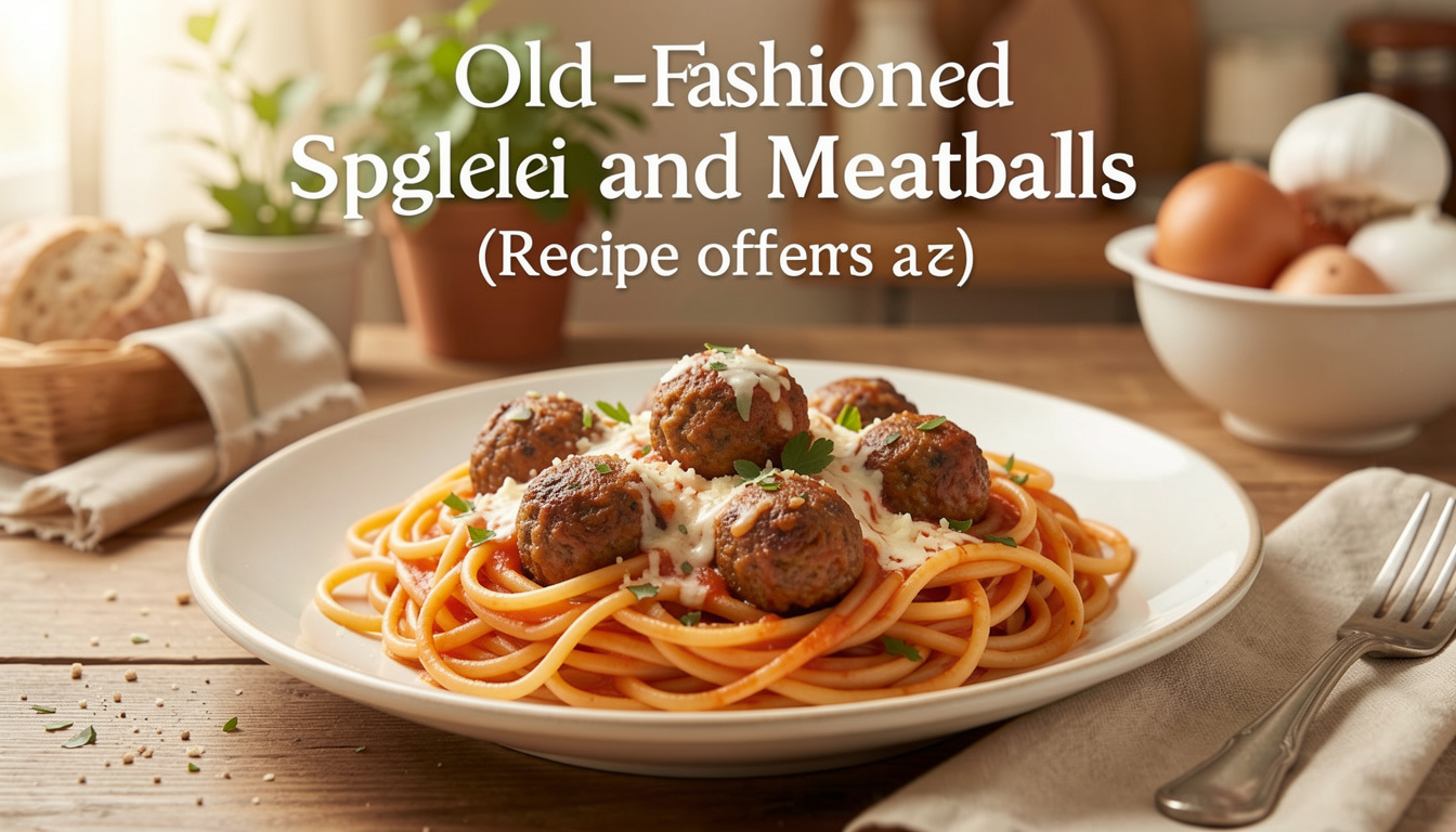 Old-Fashioned Spaghetti and Meatballs (recipe and tips)