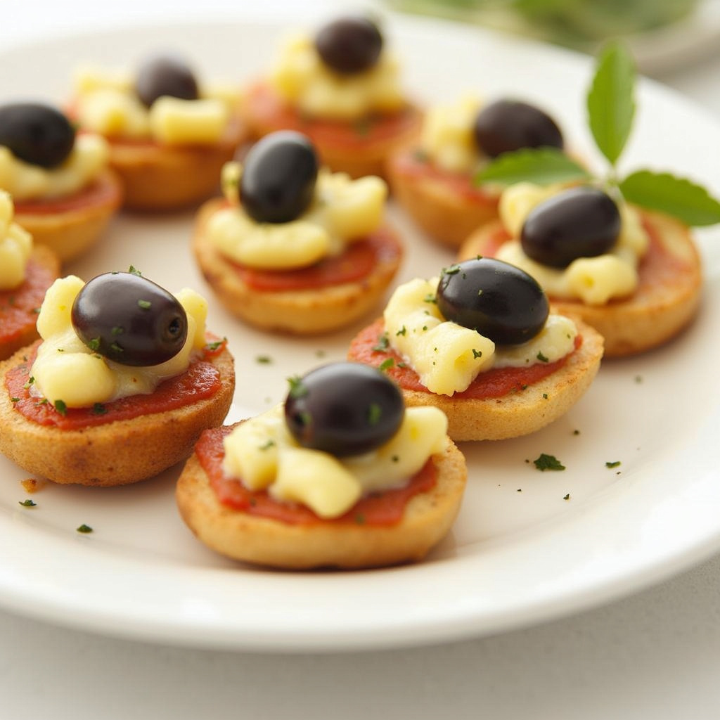 Olive & Cheese Appetizers (recipe and tips)