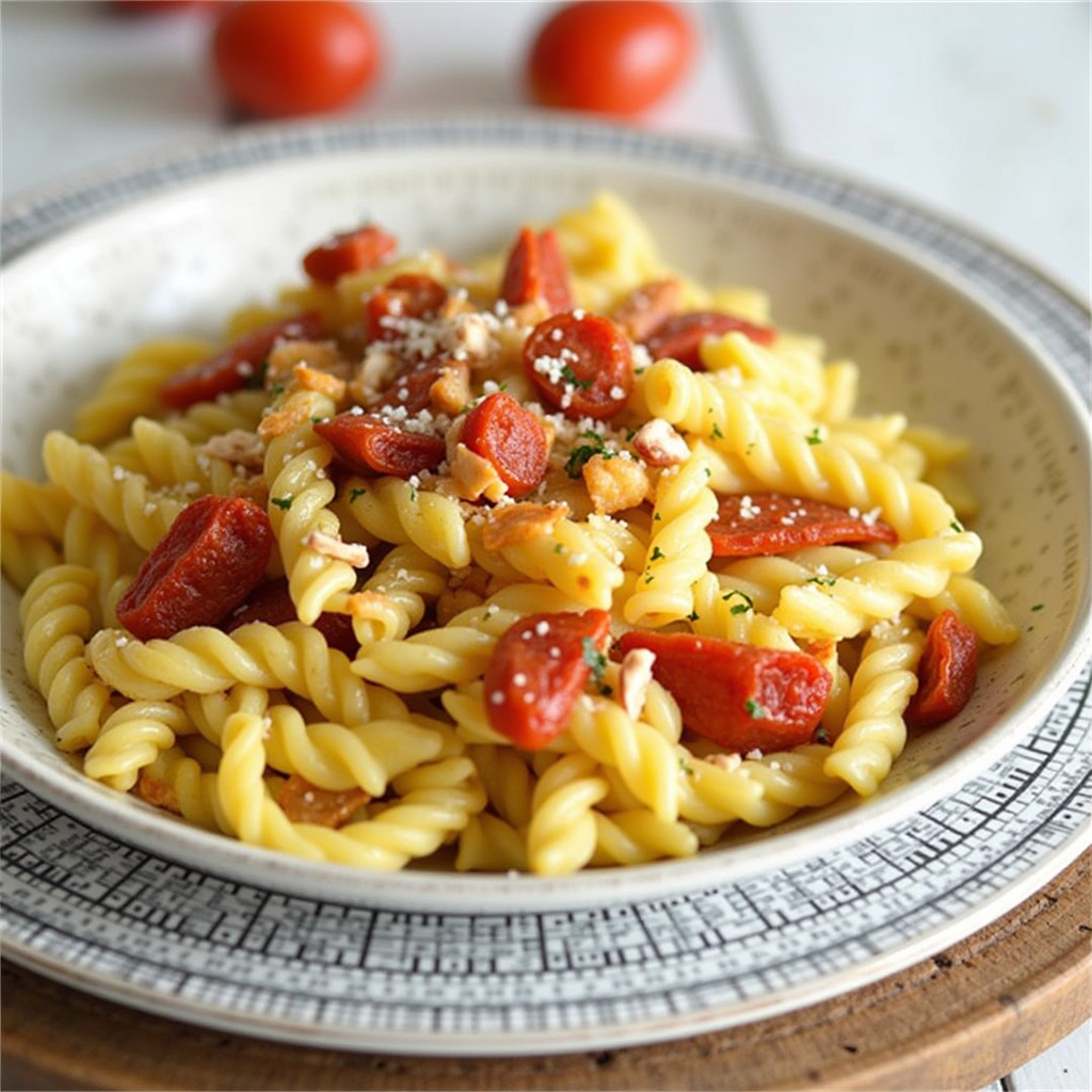 Pasta With Sun-Dried Tomatoes And Pine Nuts (recipe and tips)