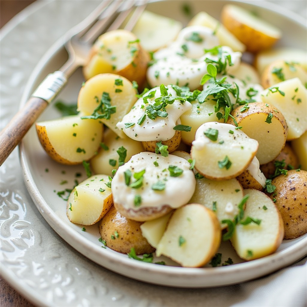Picnic Tarragon Yogurt Potato Salad (recipe and tips)