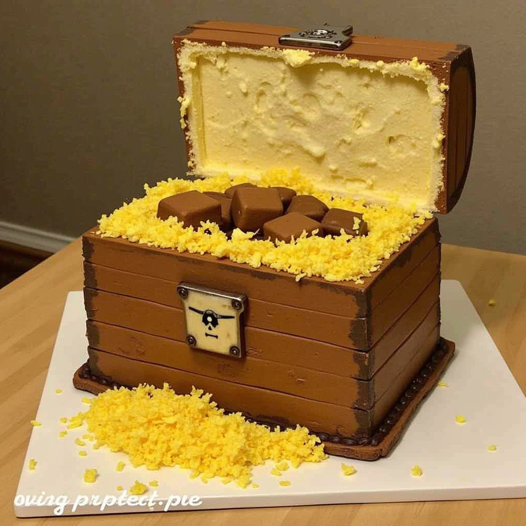 Pirates Golden Treasure Cake (recipe and tips)