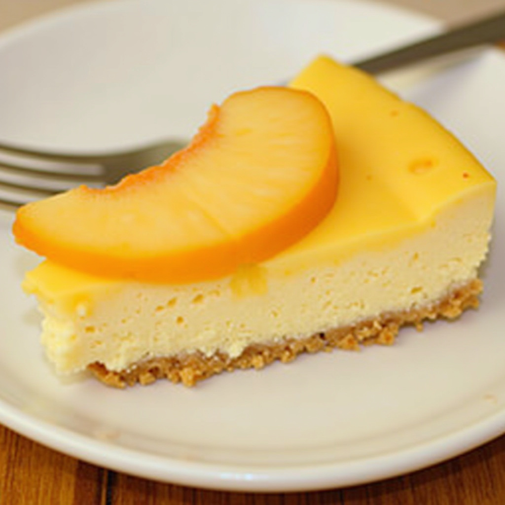 Quick And Easy Peach Cheesecake (recipe and tips)