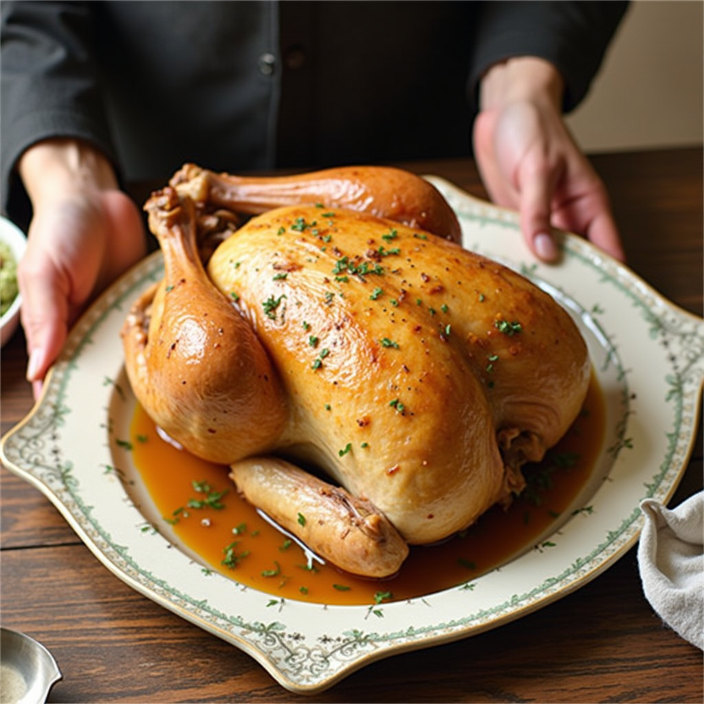 Pavo Asado con Salsa de Jalapeño Encurtido y Pimentón (Receta y consejos)