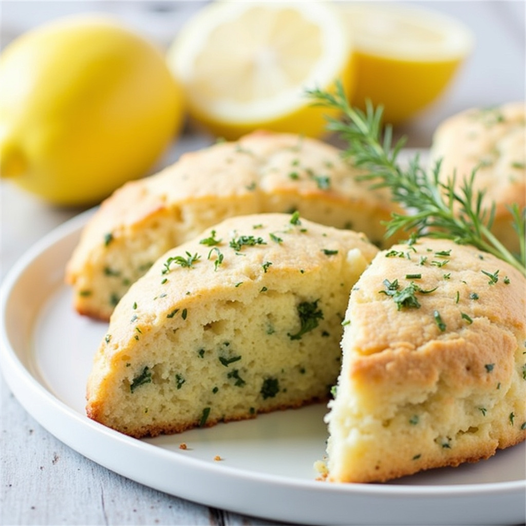Savory Lemon Dill Parmesan Scones (recipe and tips)