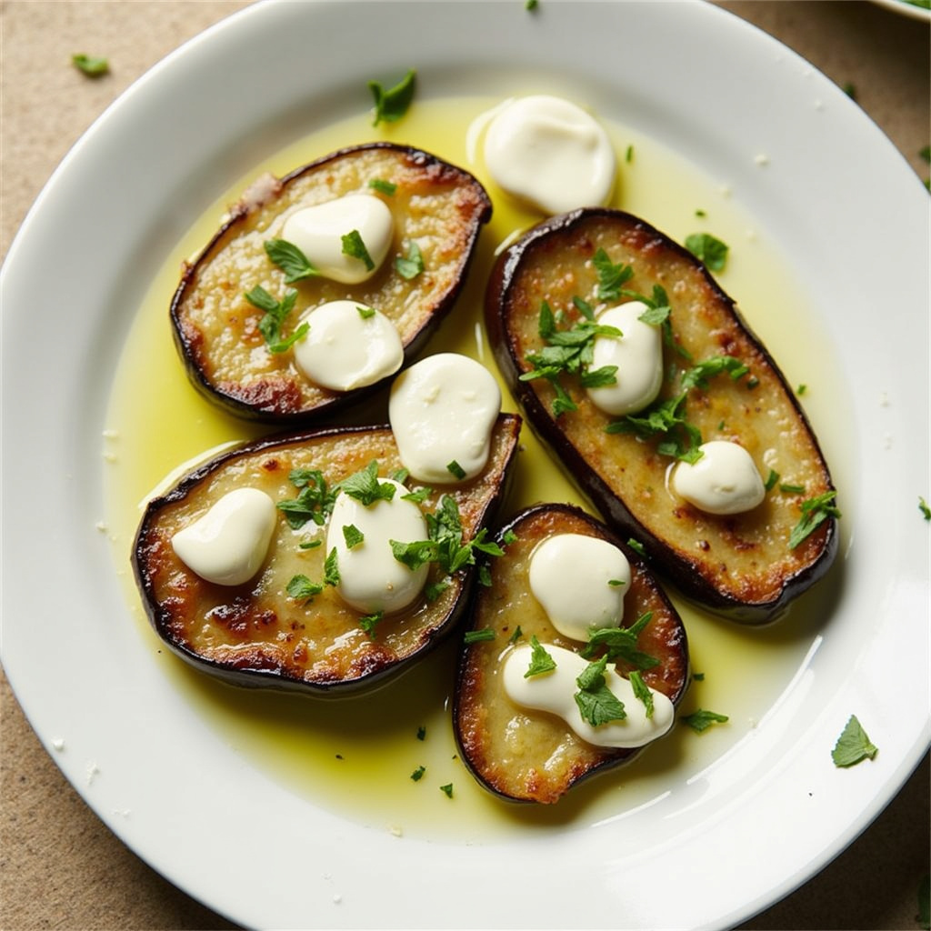 Rezept Mini Auberginen