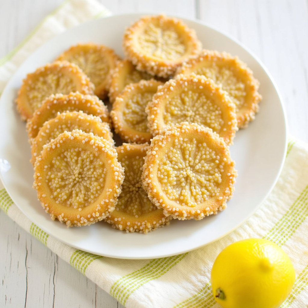 Sesame Lemon Crisps (recipe and tips)