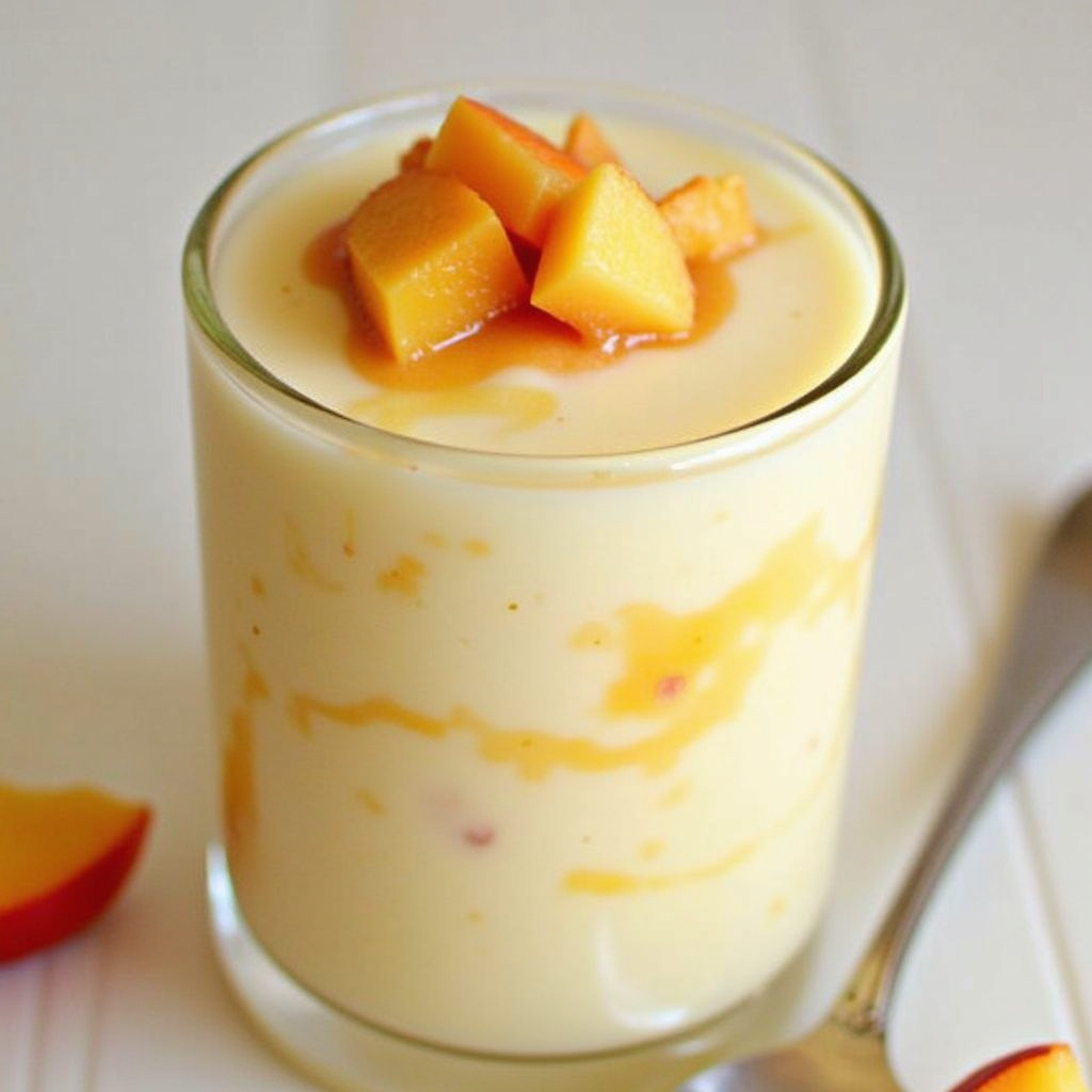 Seven-Minute Frozen Peach Yogurt (recipe and tips)