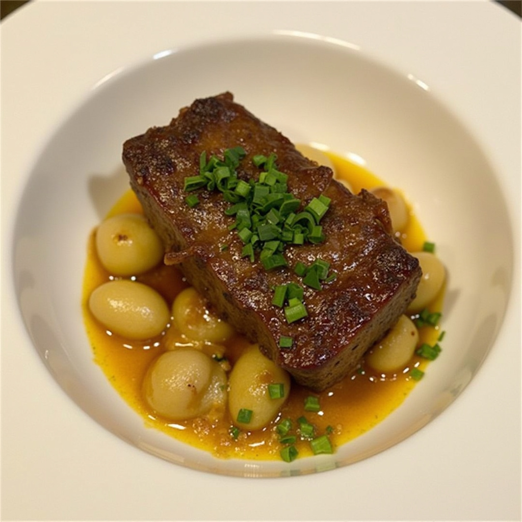 Slow Roasted Beef And Garlic With Mustard Cream (recipe and tips)
