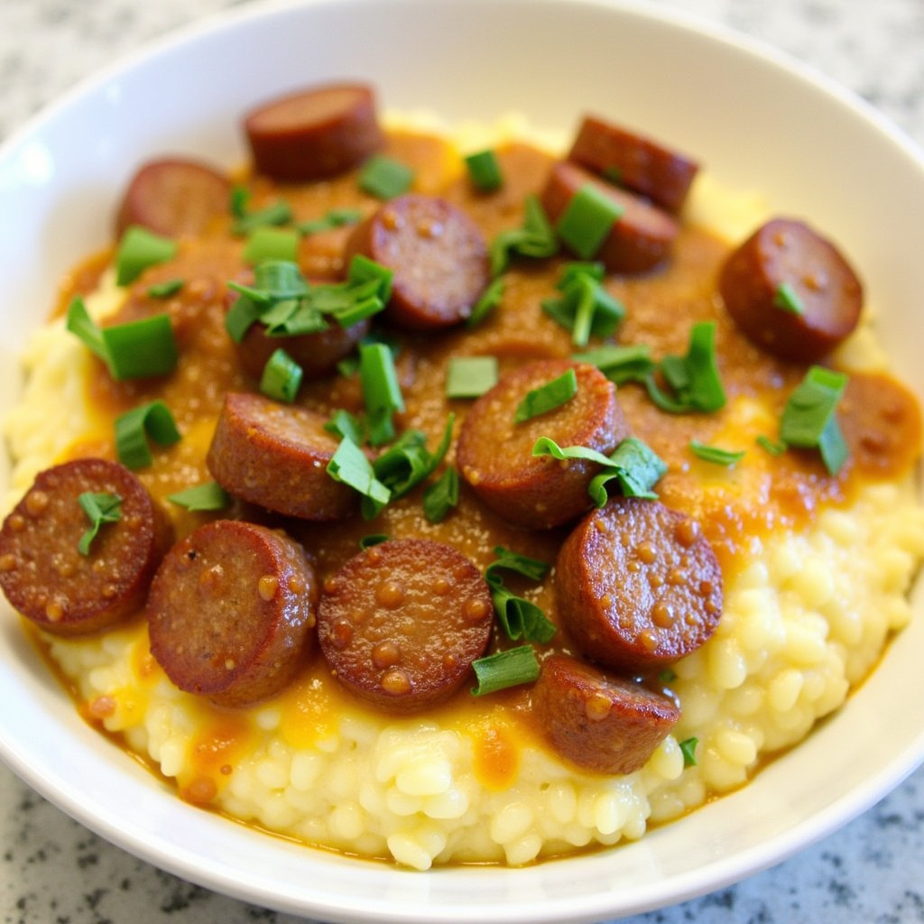 Salteado de Salchicha Ahumada con Sémola de Maíz (Receta y consejos)
