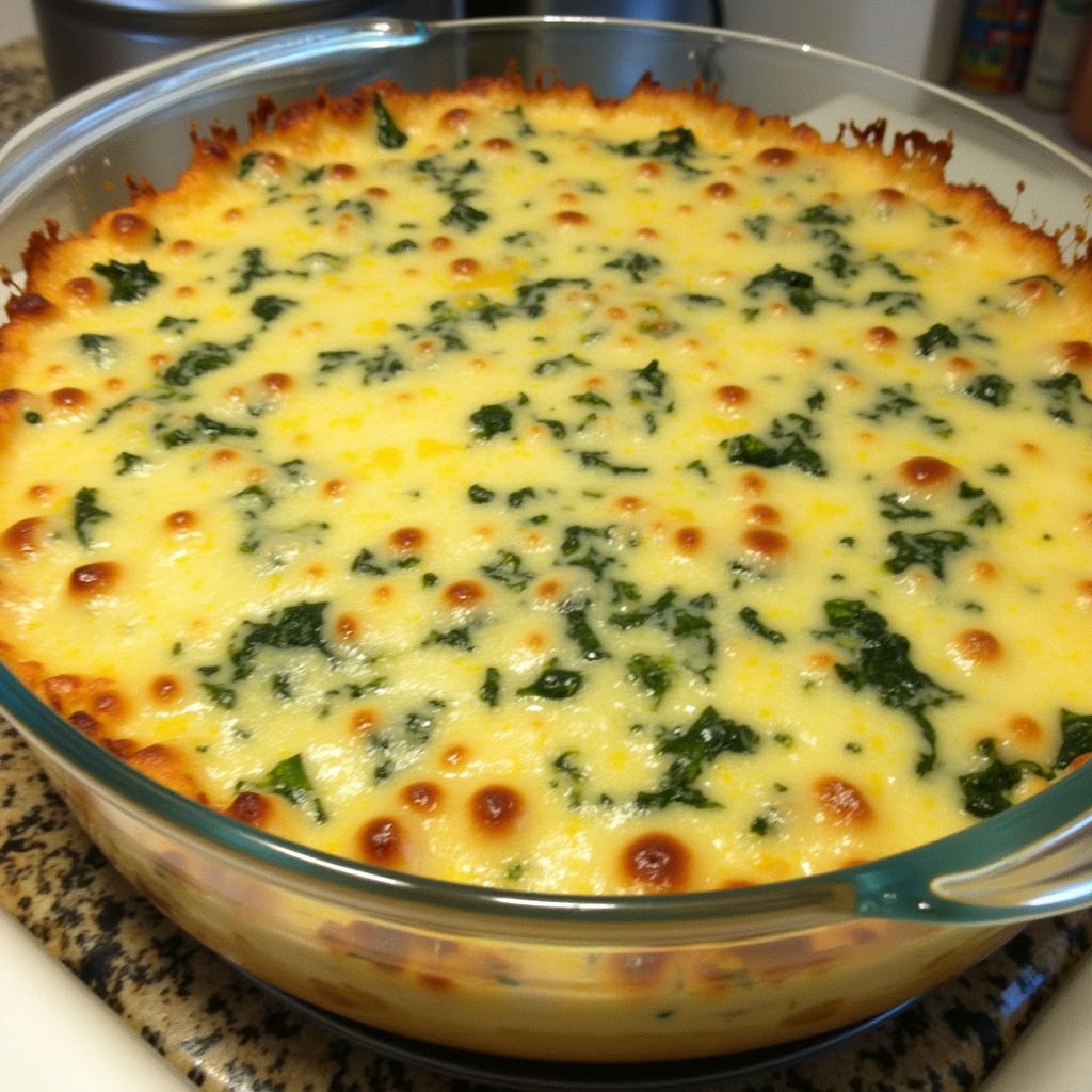 Spinach Casserole (recipe and tips)