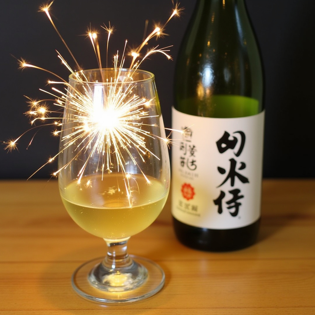 Summer Solstice Sake Sparkler - Refrescante Sake Espumoso de Solsticio ...