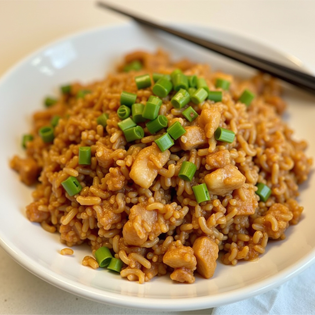 Sweet And Sour Pork Fried Rice (recipe and tips)