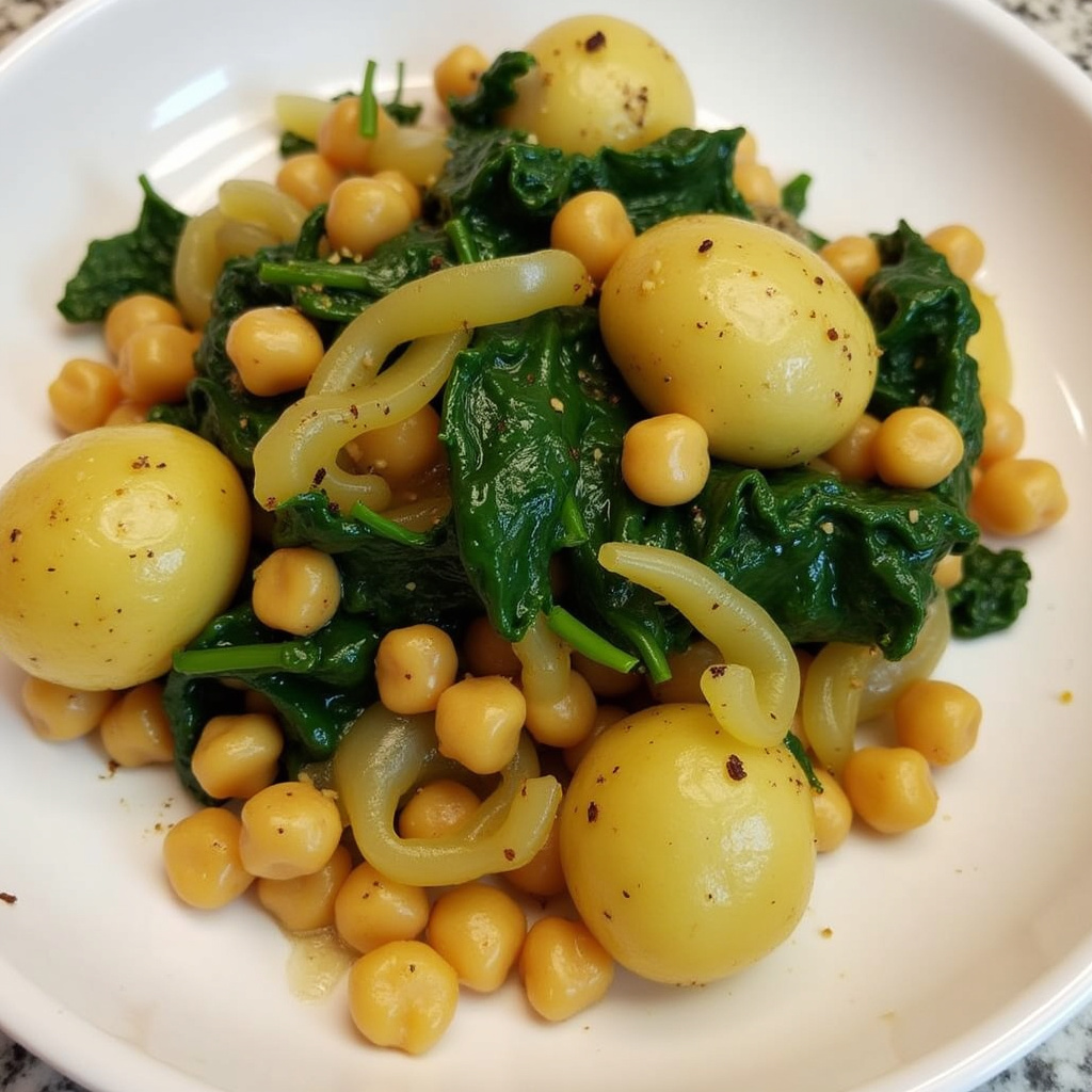Tbikha de Nabos con Espinacas y Garbanzos (Receta y consejos)