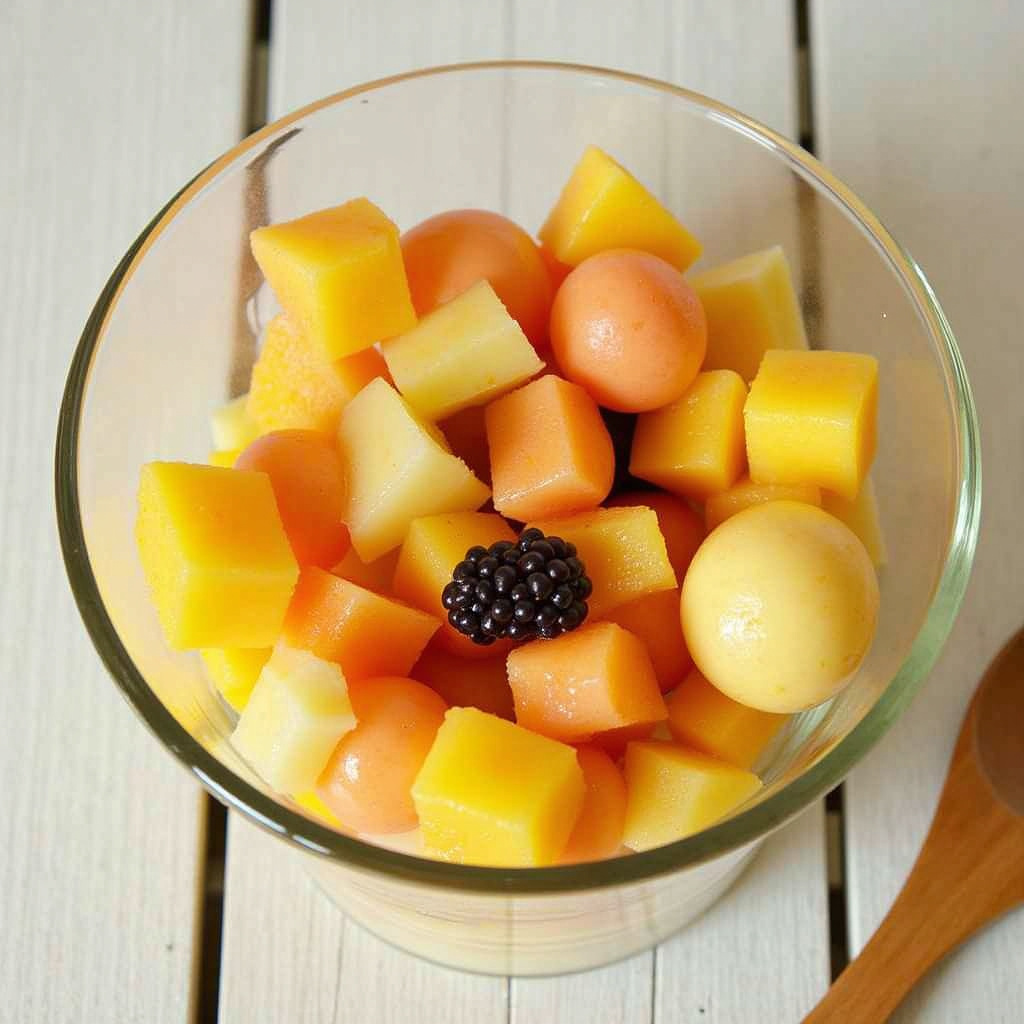 Tropical Fruit Salad Snack (recipe and tips)