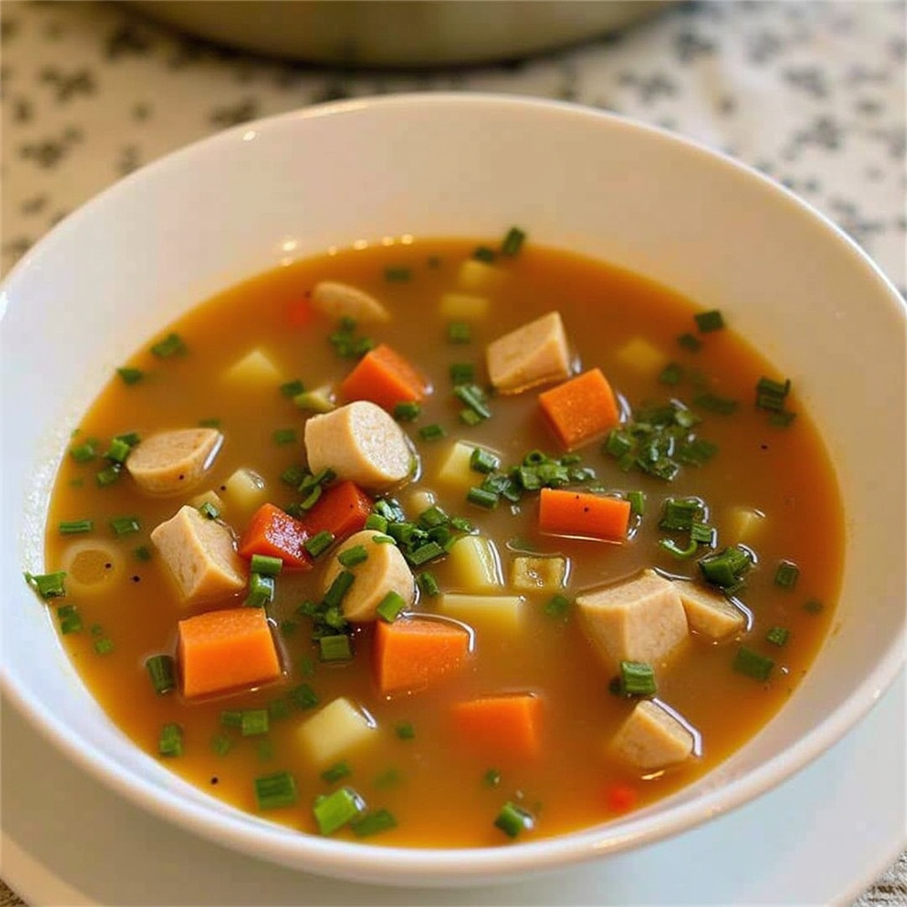 Turkey Vegetable Soup (recipe and tips)