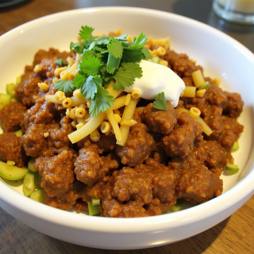 Zippy Beef Fiesta (recipe and tips)